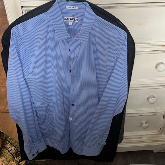 Express | Shirts | Mens Slim Fit Dress Shirt | Poshmark